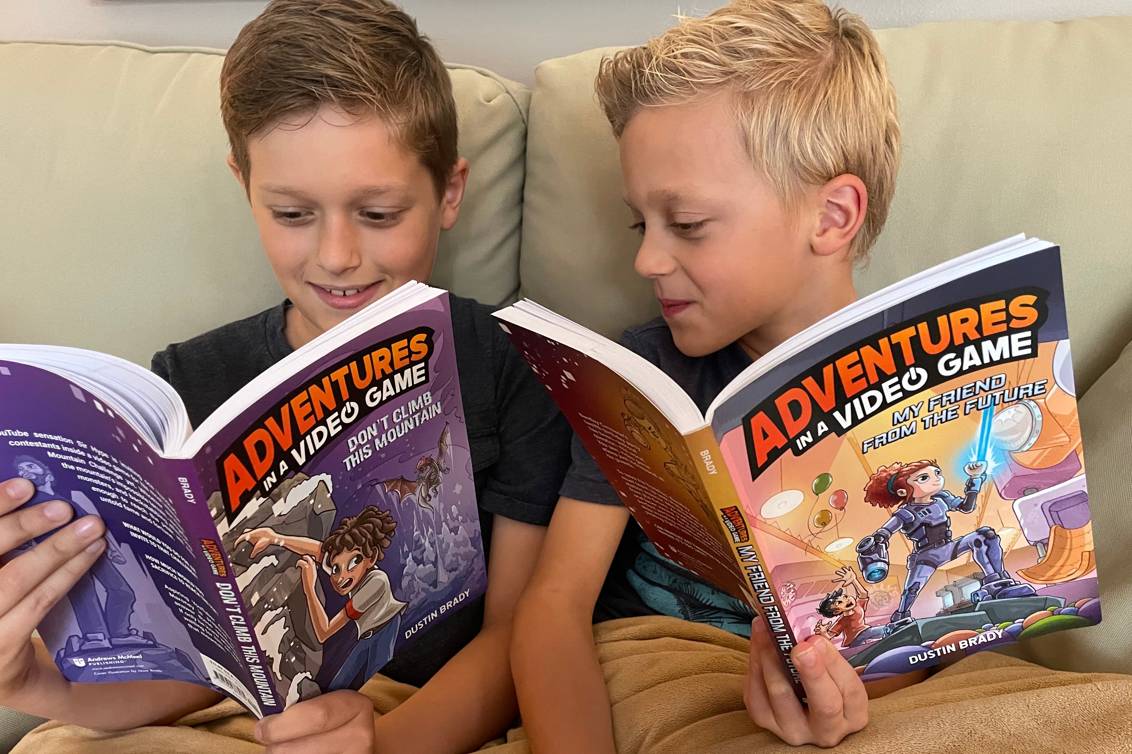 Adventures in a Video Game Autographed Set – Dustin Brady Books