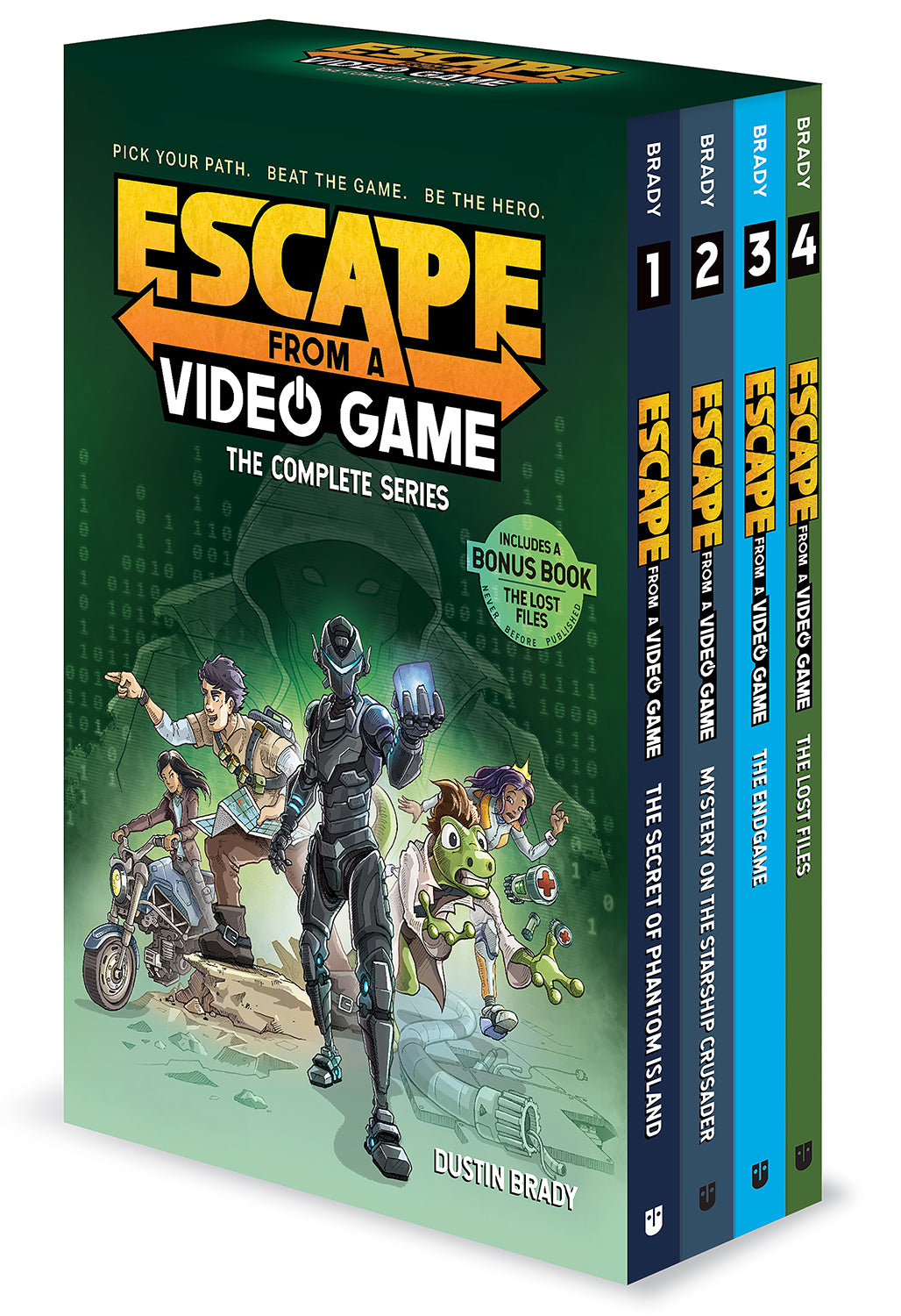Escape from a Video Game: The Complete Series – Dustin Brady Books